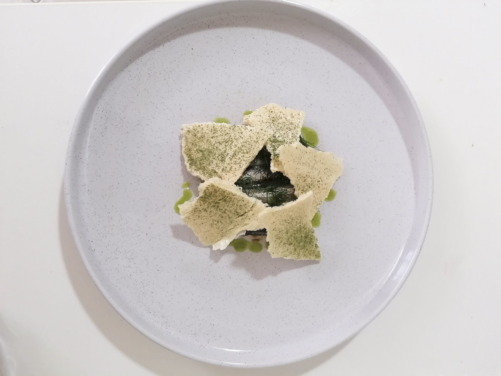 Ricette gourmet casa: alici marinate, mandorla, finocchietto, meringa ...